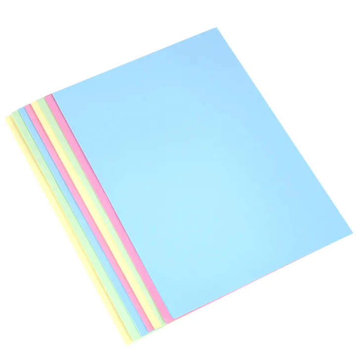 Deli 7391 color copy paper A4 color computer prints 100 pieces of four ...
