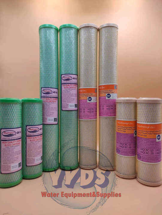 1BOX Hydrosep/Hydropure Carbon Block Filter CTO 10SL/20SL | Lazada PH