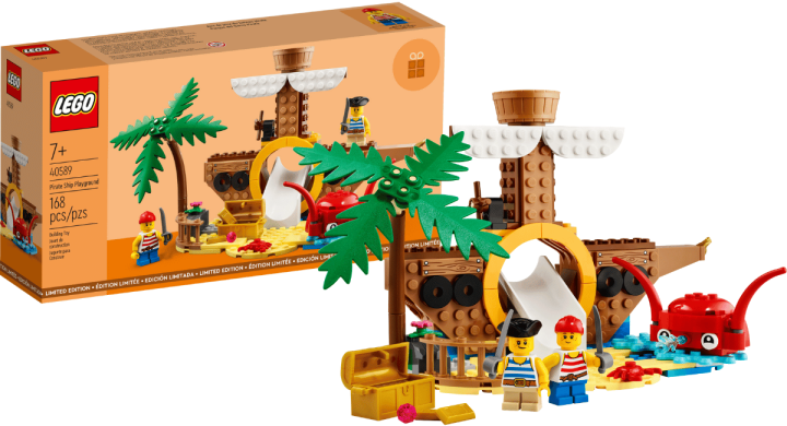 [BrickStory] LEGO Pirate Ship Playground (40589)(168Pieces)(Year 2013 ...