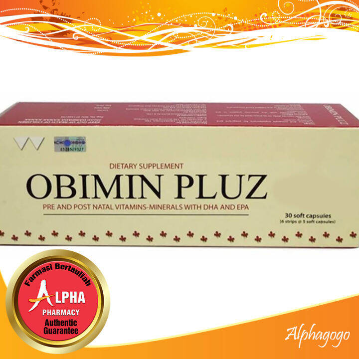 OBIMIN PLUZ 30 Capsules | Lazada