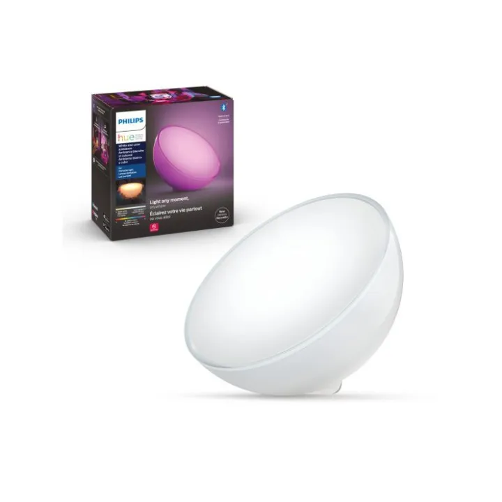 Philips Hue Go Portable Light with Bluetooth White Color Ambiance ...