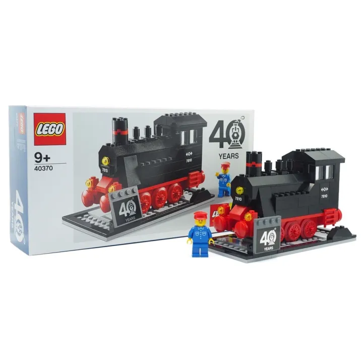 LEGO 40370 SEASONAL 40th Anniversary : Iconic Steam Engine Train | Lazada