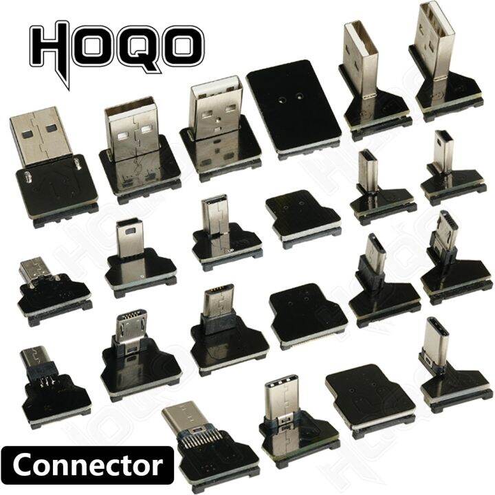 Flat Flexible Ultra Thin Micro USB Mini USB Type-C Ribbon Cable 90 ...