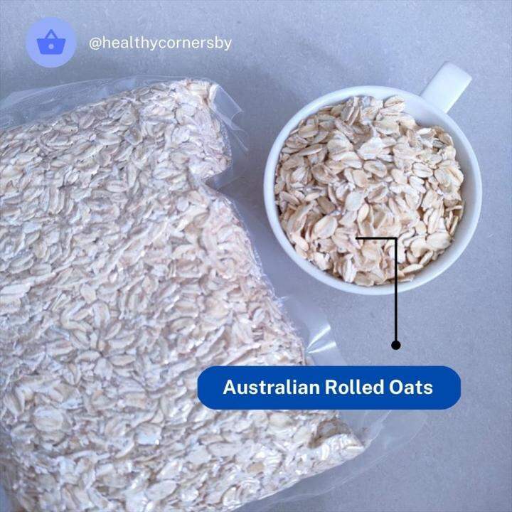 Natural Rolled Oats / Oat / Havermut 1000 gr ( Australian Oats ...
