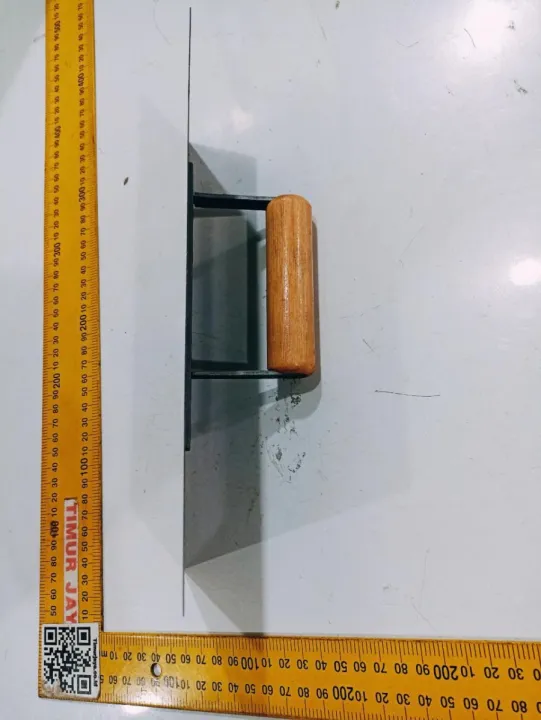 FREED ROSKAM SENDOK SEMEN Plat Besi 10 in Plester Segi Gagang Kayu ...