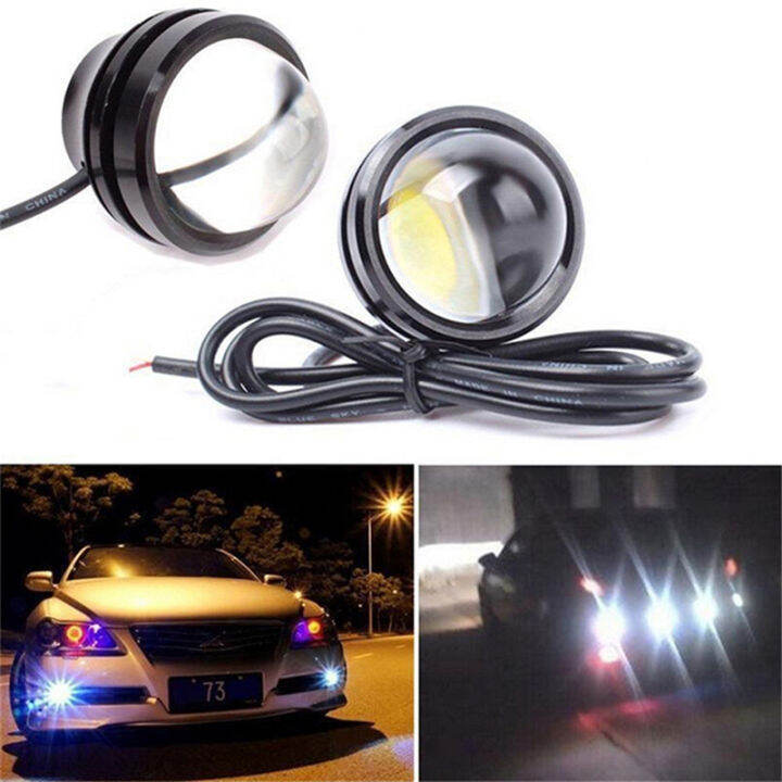 [caichuitan] Waterproof Eagle Eye Lamp Daylight LED DRL Fog Daytime ...