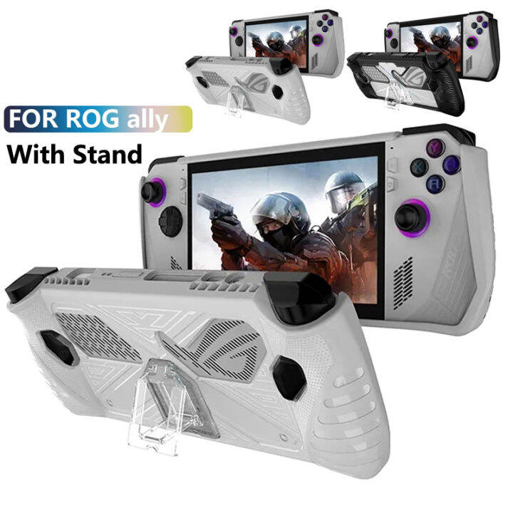 Stand Base Protective Case for Asus Rog Ally with Bracket Anti-Scratch ...