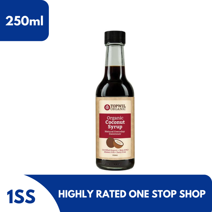 Topwil Organic Coconut Syrup, 250ml | Lazada PH