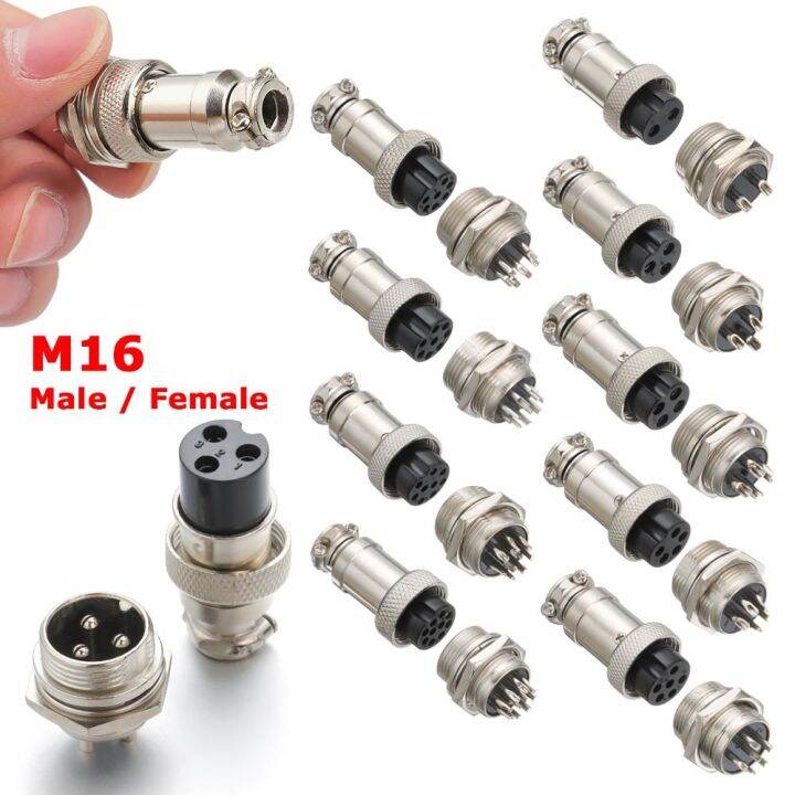 Accessories Wiring Adapter Mount GX16 Aviation Plug Socket Cable ...