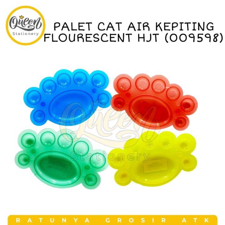PALET CAT AIR KEPITING FLOURESCENT HJT/ PALET LUKIS / PALET PLASTIK ...