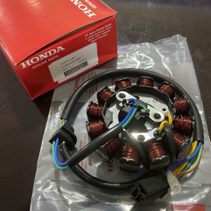 KYE SPULL STATOR ASSY SPUL COMP PULSER MOTOR MEGAPRO MEGA PRO NEW BARU MONOSHOCK KARBU | Lazada ...