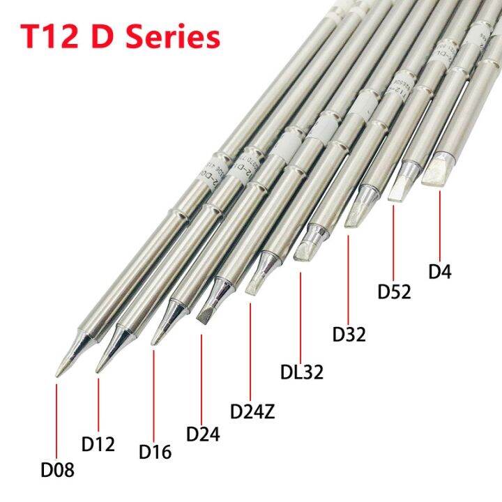 (YING SHUN) T12 Soldering Solder Iron Tips T12D Series Tip For Hakko ...