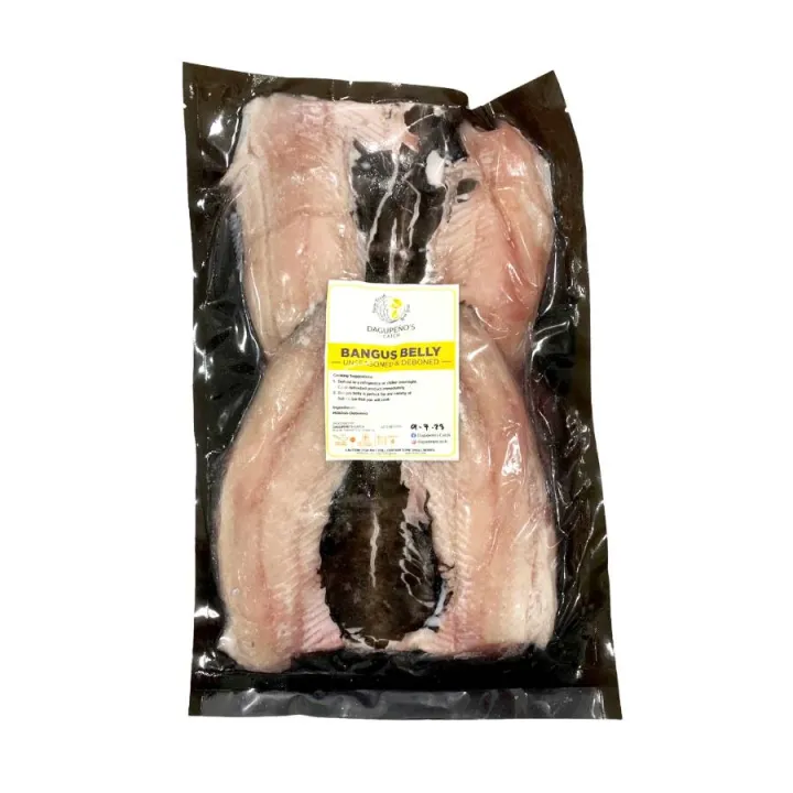 Dagupeno's Catch 2pcs Bangus Belly (650-700g) | Lazada PH