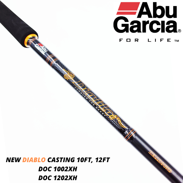 Abu Garcia Diablo - Long Casting Rods | Lazada
