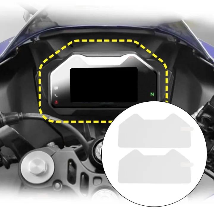 Lohobby 2 Pieces Instrument Cluster Scratch Protection Film for Yamaha ...