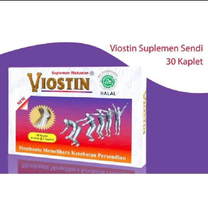 Viostin Suplemen Sendi - 1 Box Isi 30 Kaplet / viostin Halal | Lazada ...