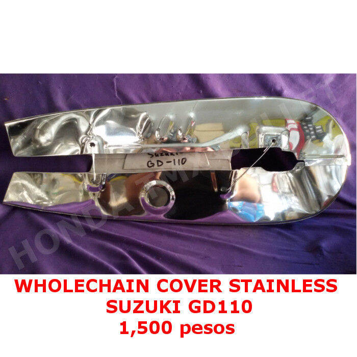 Suzuki GD110 Whole Chain Cover Stainless | Lazada PH