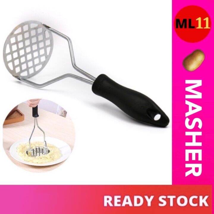 Stainless Steel Potato Masher / Burger Press Potato Mud-press Device ...