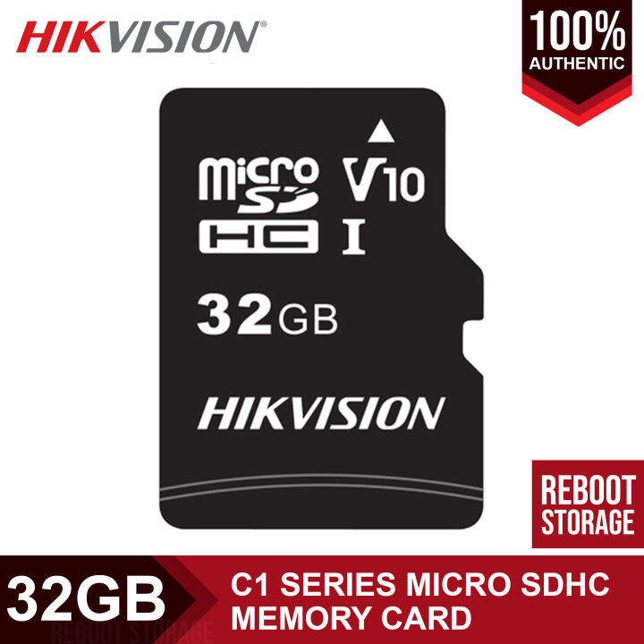 Hikvision C1 series 32gb micro SDHC class 10 TF memory card | Lazada PH