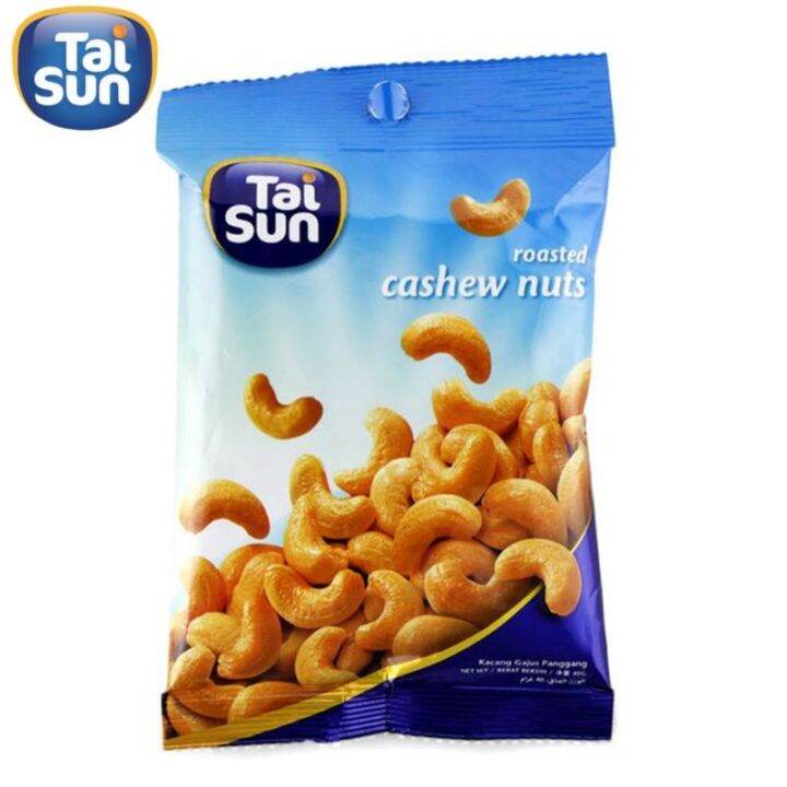 [TKM] Tai Sun Roasted Cashew Nuts 40g | Lazada