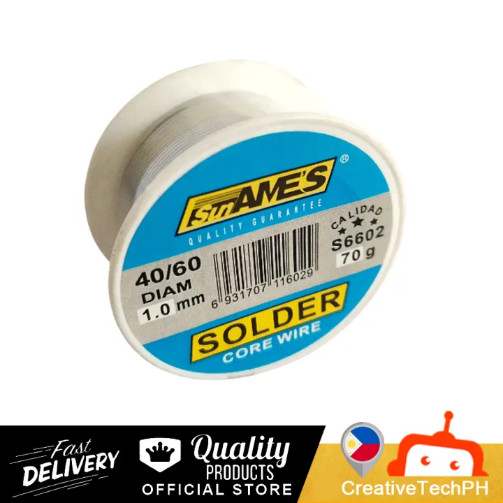 Solder Core Wire 70g 40/60 Diam 1.0mm | Lazada PH