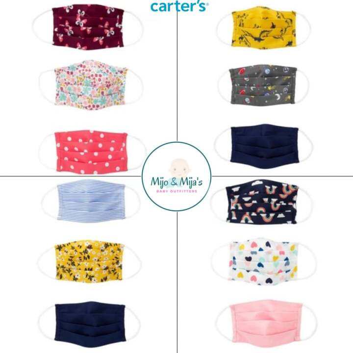 Carter's 3-Pack Face Masks for Kids & Toddler | Lazada PH