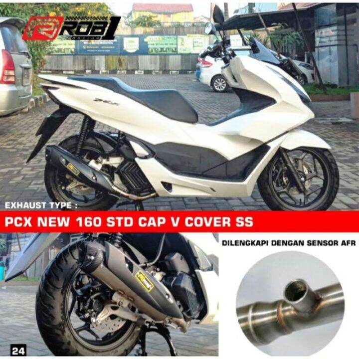 Knalpot Rob1 Rcb1 PCX New 160 Cup V Original Racing RCB1 Standar Racing ...
