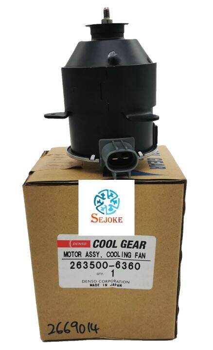 ORIGINAL DENSO Radiator Fan Motor Toyota Estima ACR30 Year 2003 263500 ...