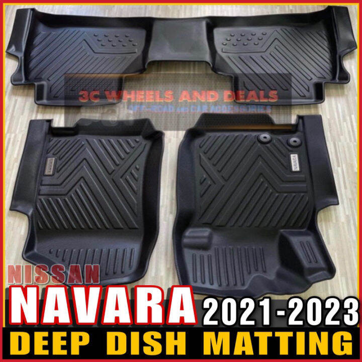 NISSAN NAVARA 2021-2023 Calibre-x VE VL PRO4X DEEP DISH MATTING (nissan ...