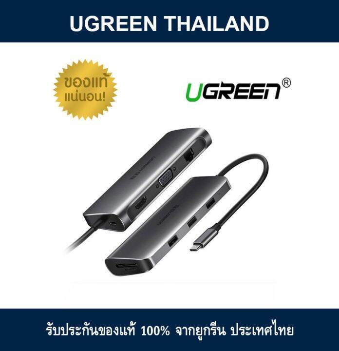UGREEN 40873 Adapter USB TYPE-C to Multiport Dock Station 9 in 1 ...