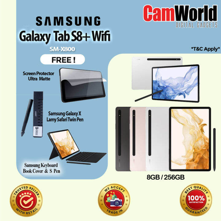 Samsung Galaxy Tab S8 S8 Plus Sm X800 8gb 256gb With Lamy