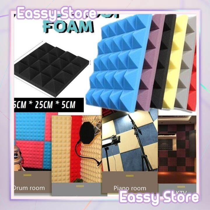 (1 PC)Soundproof Sponge Studio Sound Stop Absorption Panel KTV ...