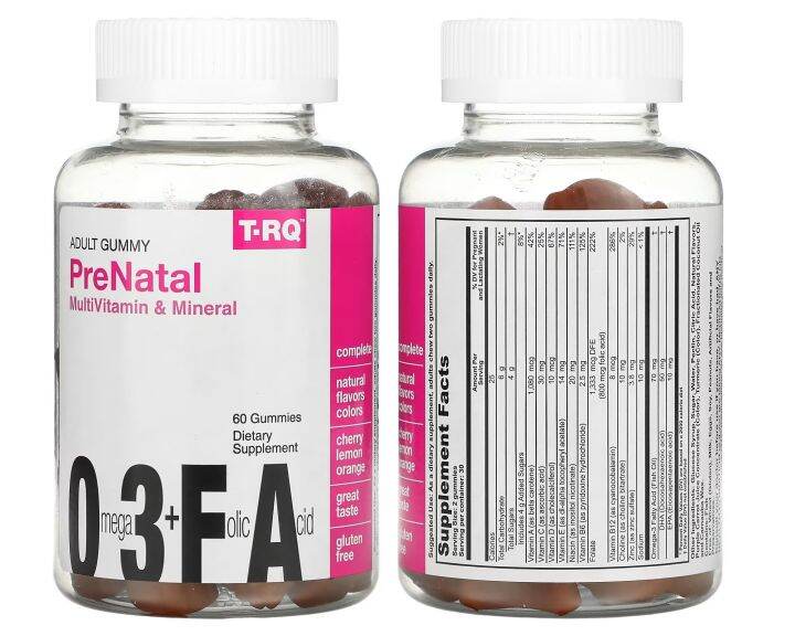 [PRE-ORDER] ADULT GUMMY PRENATAL MULTIVITAMIN & MINERAL CHERRY LEMON ...