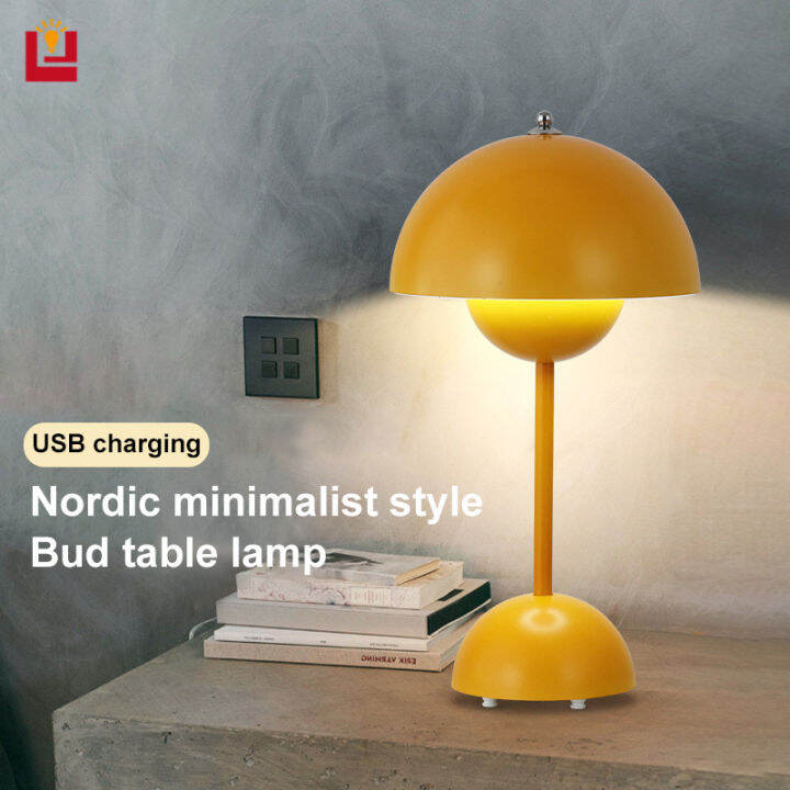 YONUO พร้อมหลอด!!โคมไฟตั้งโต๊ะ LED table lamp โคมไฟ ไฟติดห้องนอน ไฟข้างเตียง ไฟledตกเเต่งห้อง ...