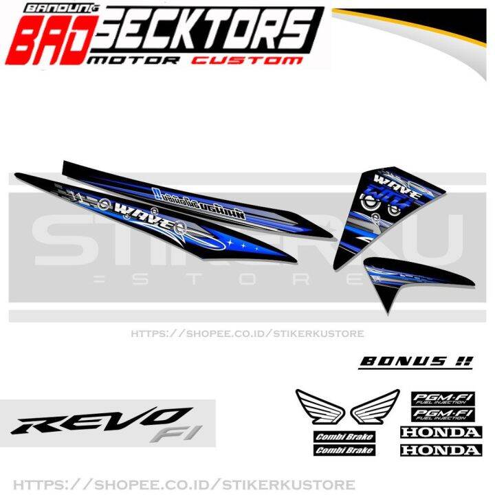 STRIPING REVO FIT / FI / STIKER REVO FIT / STICKER REVO FIT / FI ...