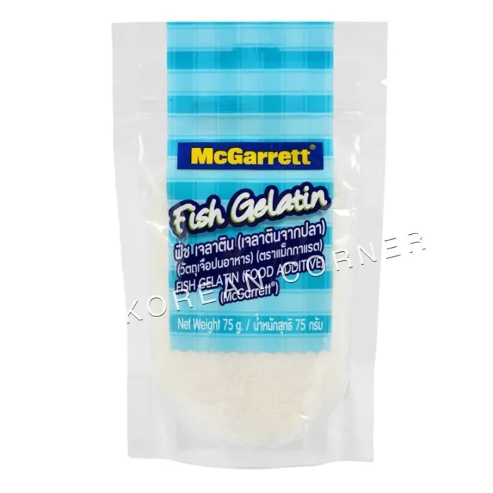 ผงเจลตินจากปลา นำเข้าจากออสเตรเลีย Fish Gelatin Food Additive สำหรับทำ ...