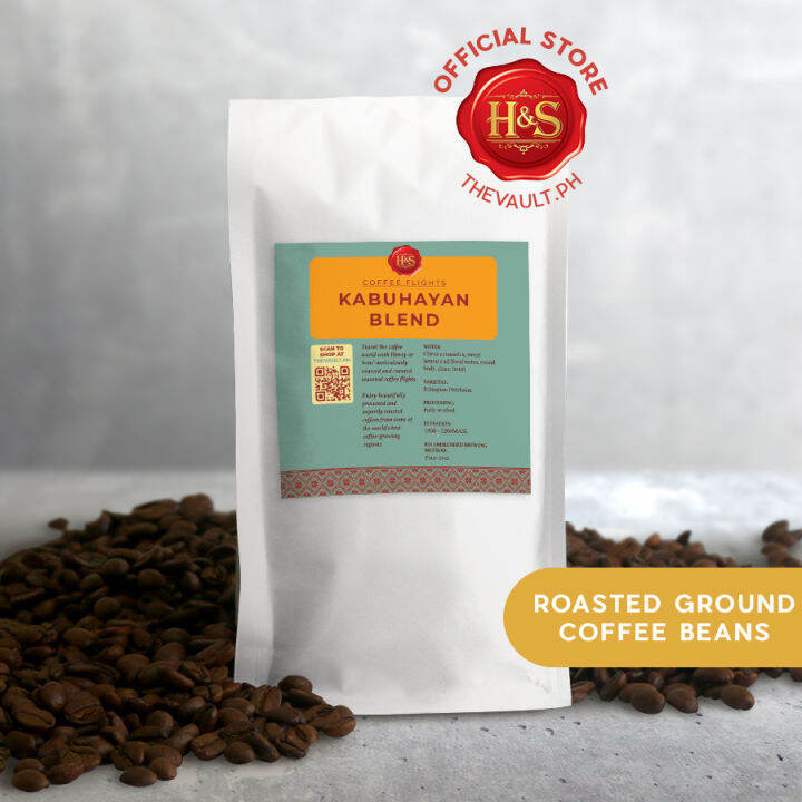 Henry & Sons Coffee Flights: Kabuhayan Blend 250g - Ground Coffee Beans ...