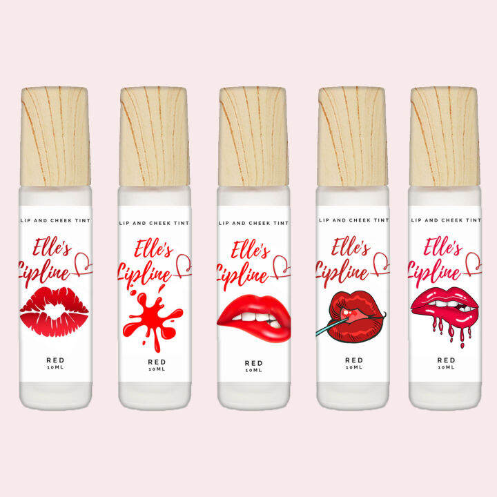 Customized Sticker Label for lip tint (15pc) | Lazada PH