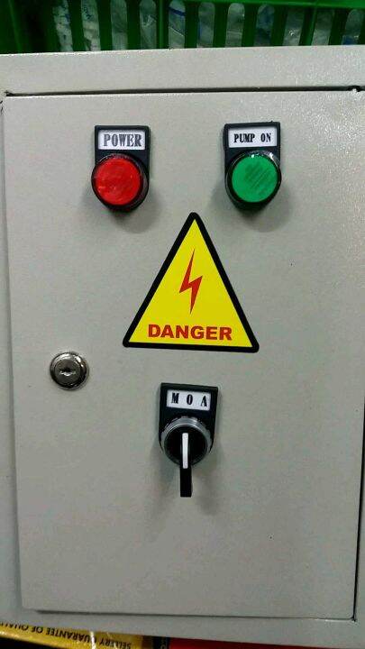 PANEL TIMER POMPA KOLAM RENANG 1PHASE 220VAC 2 HP/PANEL POMPA KOLAM ...