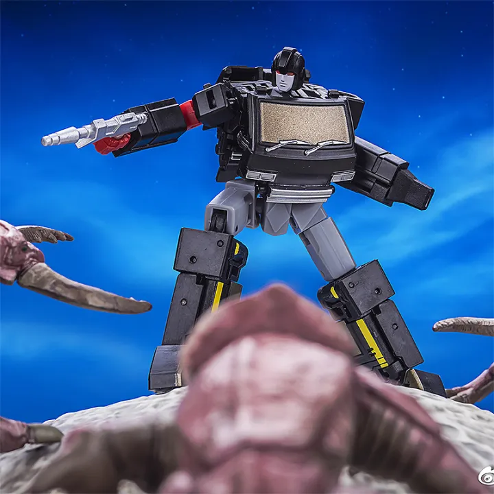 Newage NA H7B Black Tin Autobot Riddick Transformed Toy King Kong Small ...