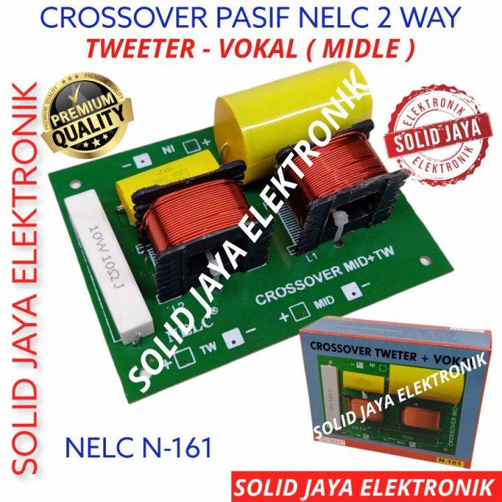 Crossover Tweeter N-161 NELC 2 Way and Middle Vocal Board for Spare ...