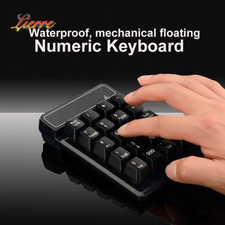 keyboard and mouse set Wireless 2.4G USB-Keyboard Mini Digital Number ...