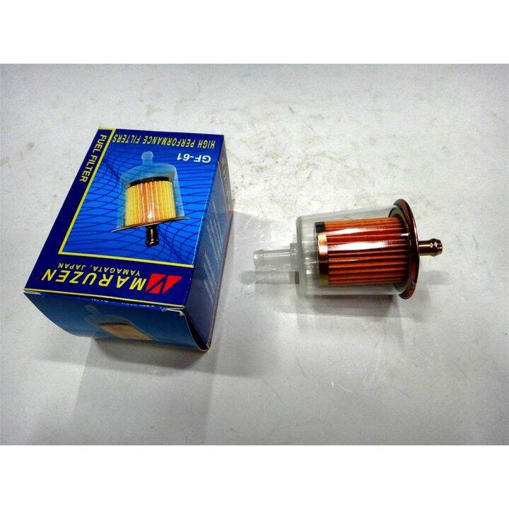 FUEL FILTER GF-61 UNIVERSAL STAIGHT TYPE FOR GASOLINE ENGINE MARUZEN ...