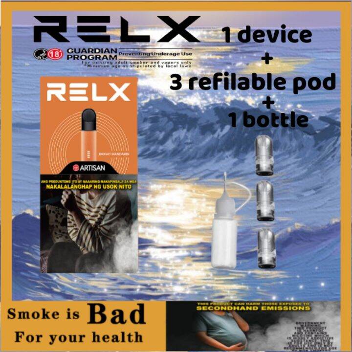 relix official store Ready Stock in Maniali rlex infinity device original relix pods juice for ...