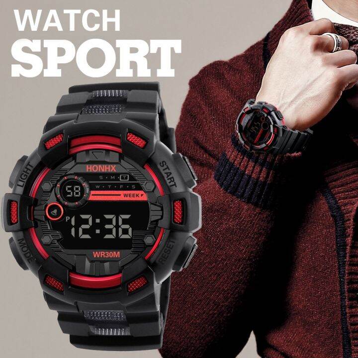 2021 Sports Watches Digital Fitness Watch Life Waterproof Wrist Watch ...
