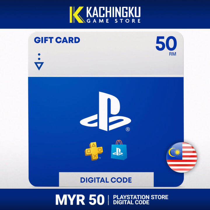 Malaysia PlayStation Network PSN RM50 MY PlayStation Store | Lazada