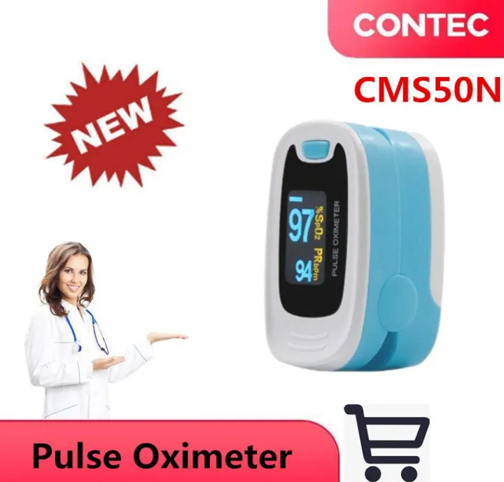 Promotion! CONTEC CMS50N OLED Finger Pulse Oximeter Blood Oxygen SPO2 ...