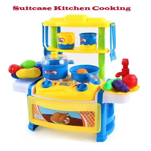 005B1 Dream The Suitcase Kitchen Cooking Play Set for KIDS. | Lazada PH