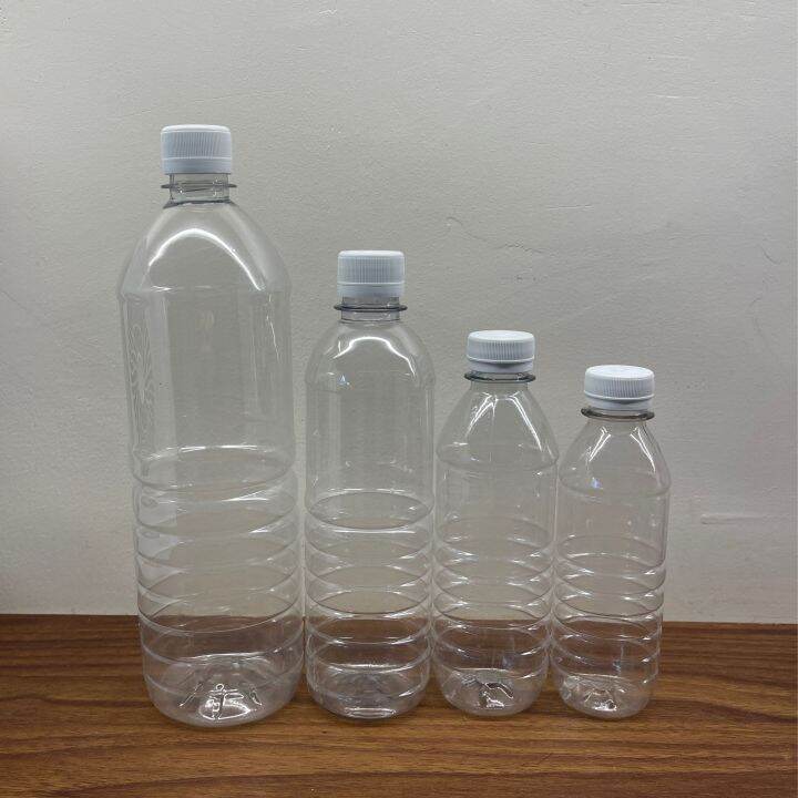 Pet Bottle Clear with Kasamang Takip 250 ML 350 ML 500 ML 1 Liter | Lazada PH