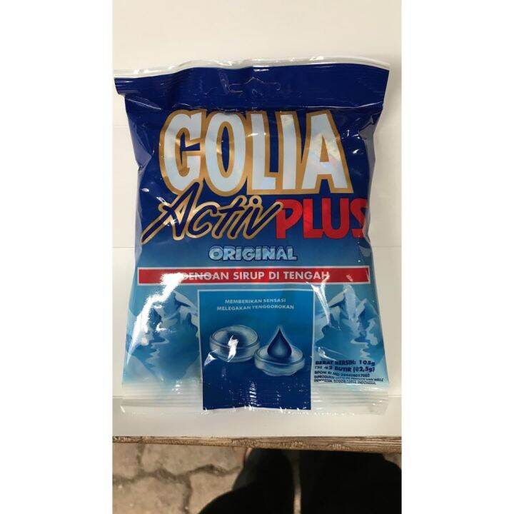 Permen Golia Activ Plus Original 105g / 1 Bungkus Bks / 105gr / Mint ...